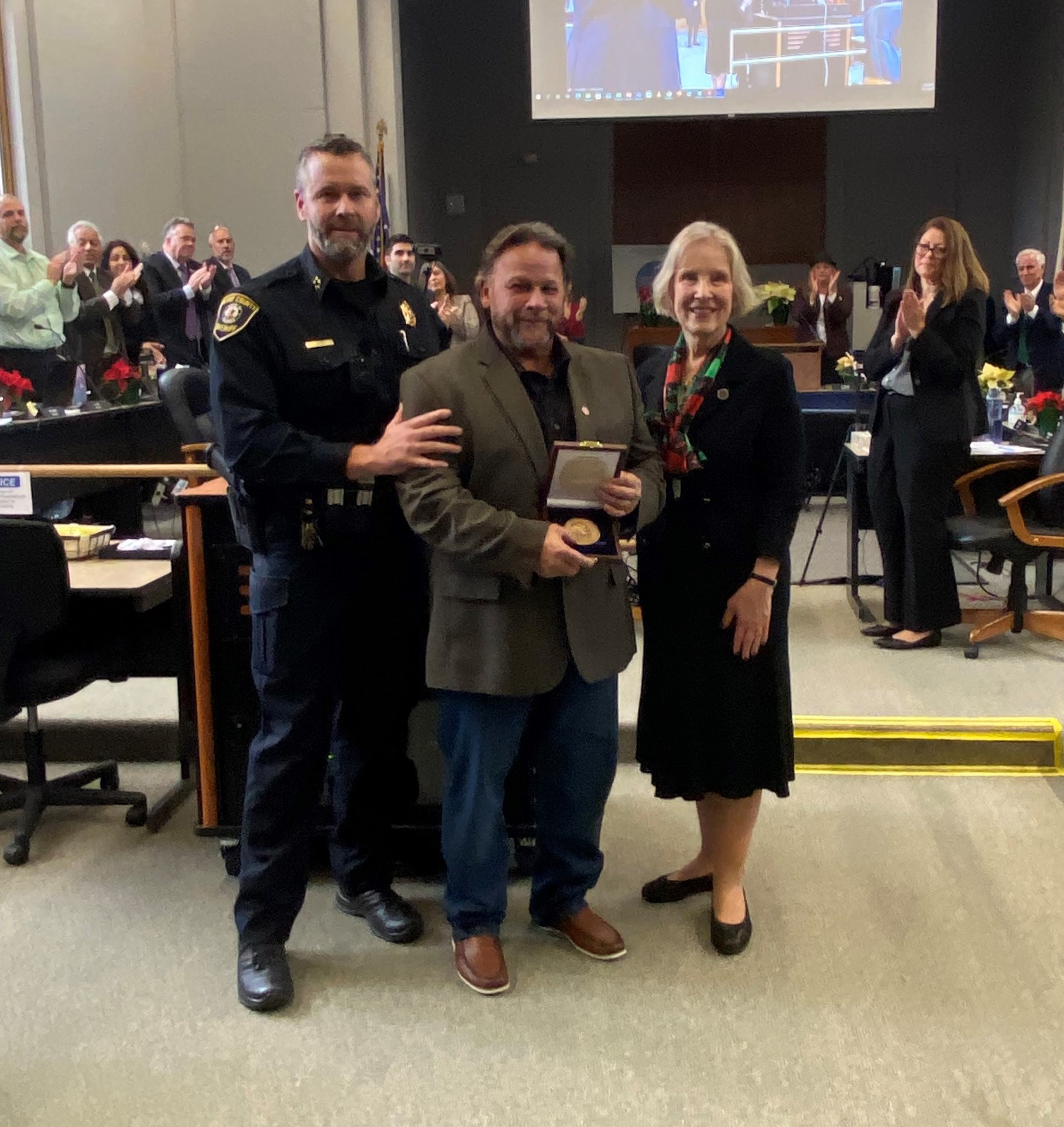 Carnegie Medal presentation to Lewis A. Medina