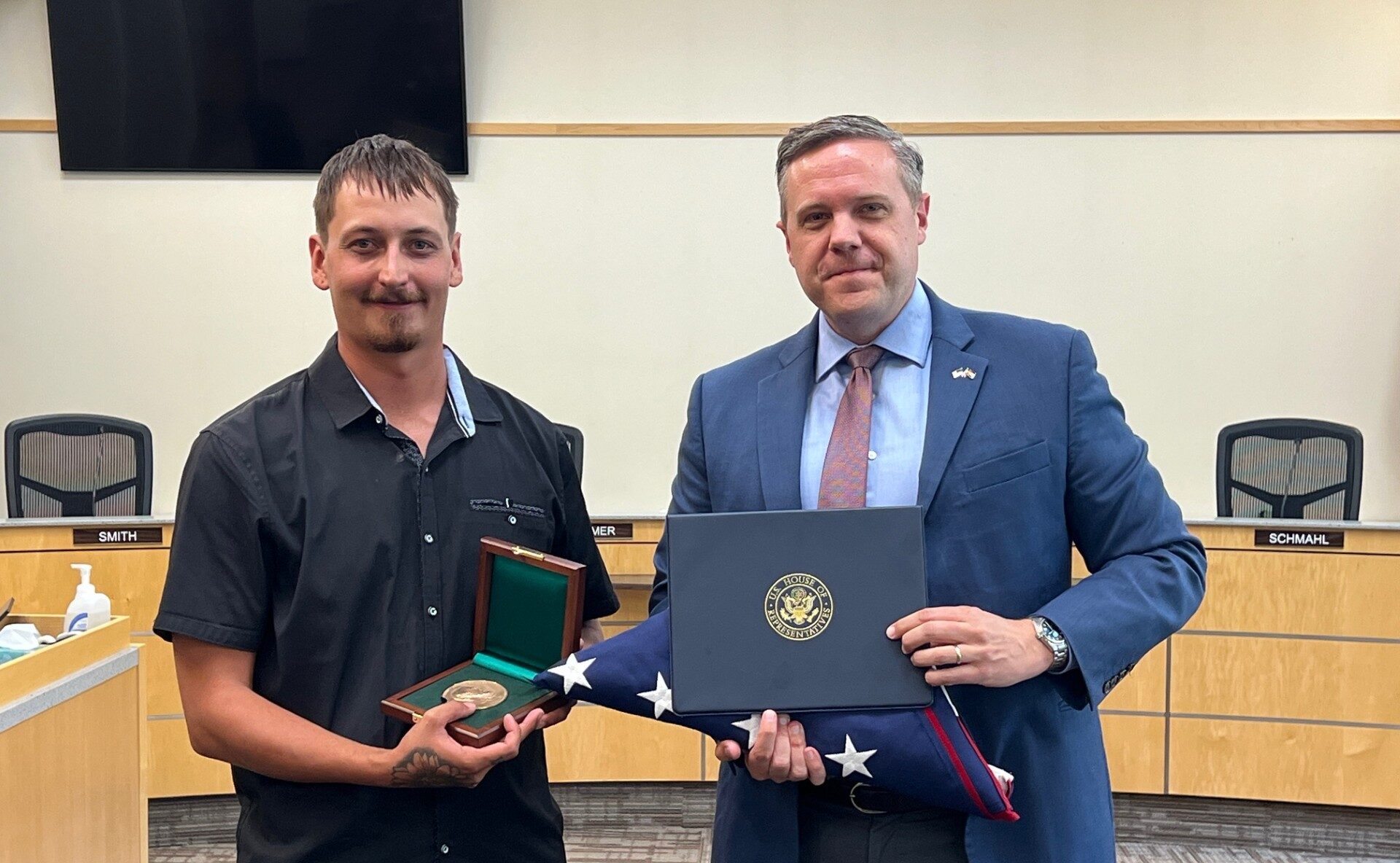 Carnegie Medal presentation to Alec Christian Larson – Carnegie Hero ...